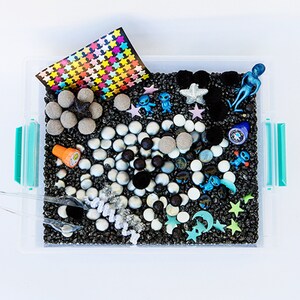 Outer Space Sensory Kit, Alien Sensory Box, Space Rocks Sensory Bin ...