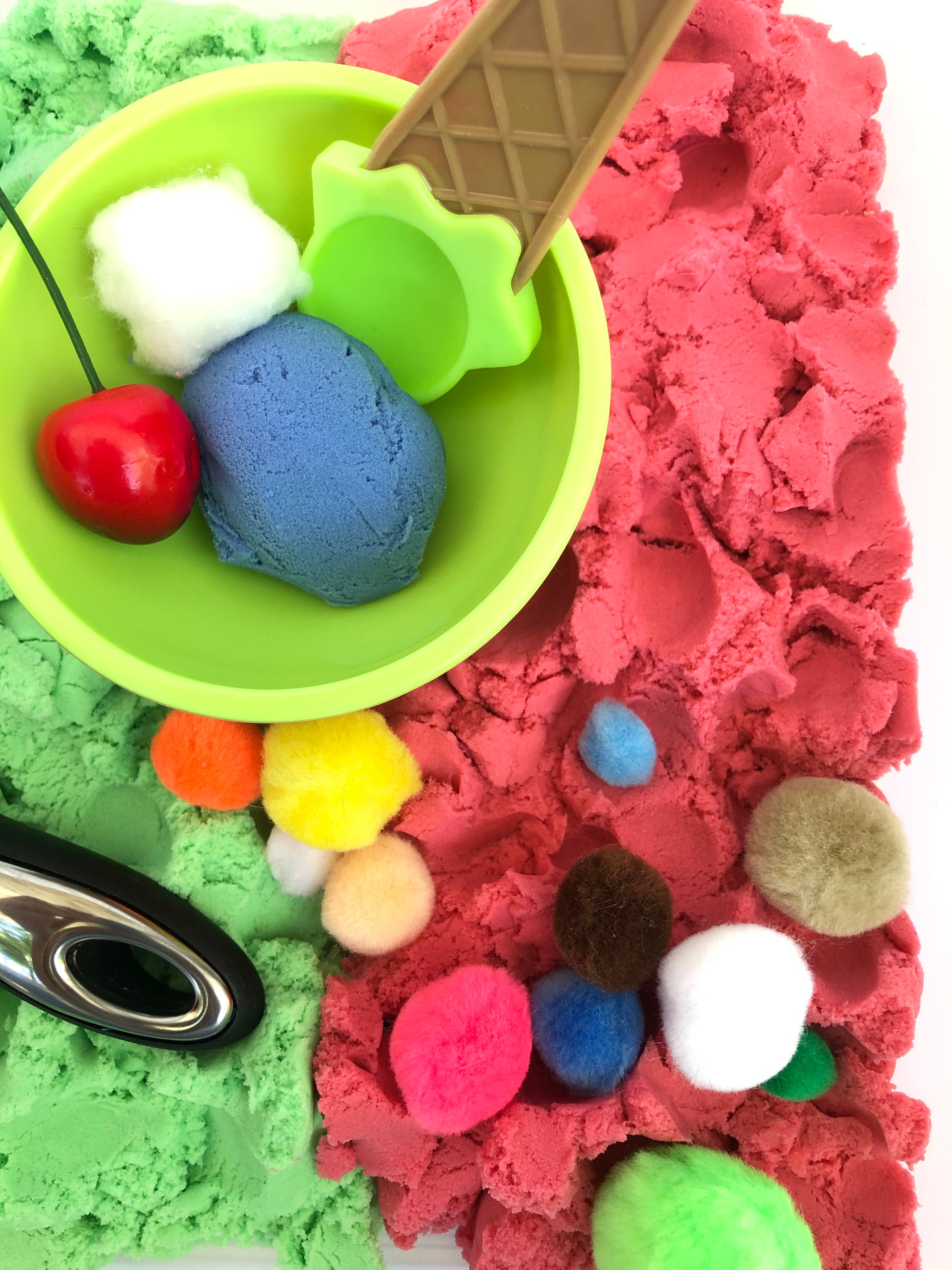 Ice Cream Sensory Kit, Summer Treats Sensory Bin, Summer Fun Sensory ...