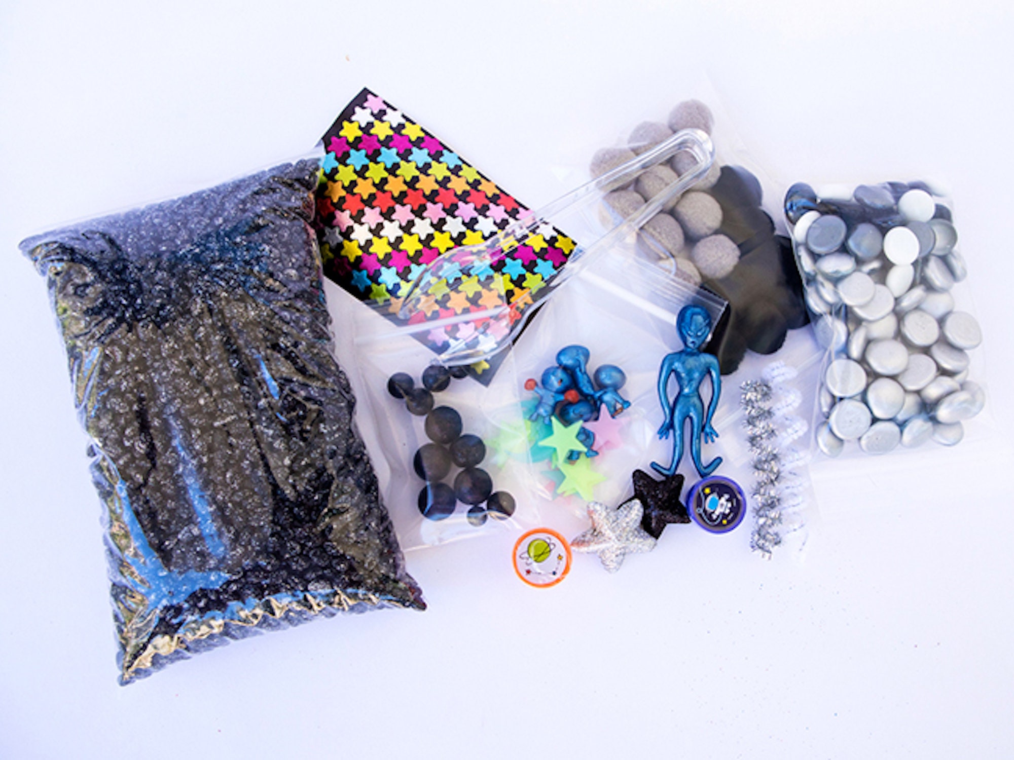 Outer Space Sensory Kit, Alien Sensory Box, Space Rocks Sensory Bin ...