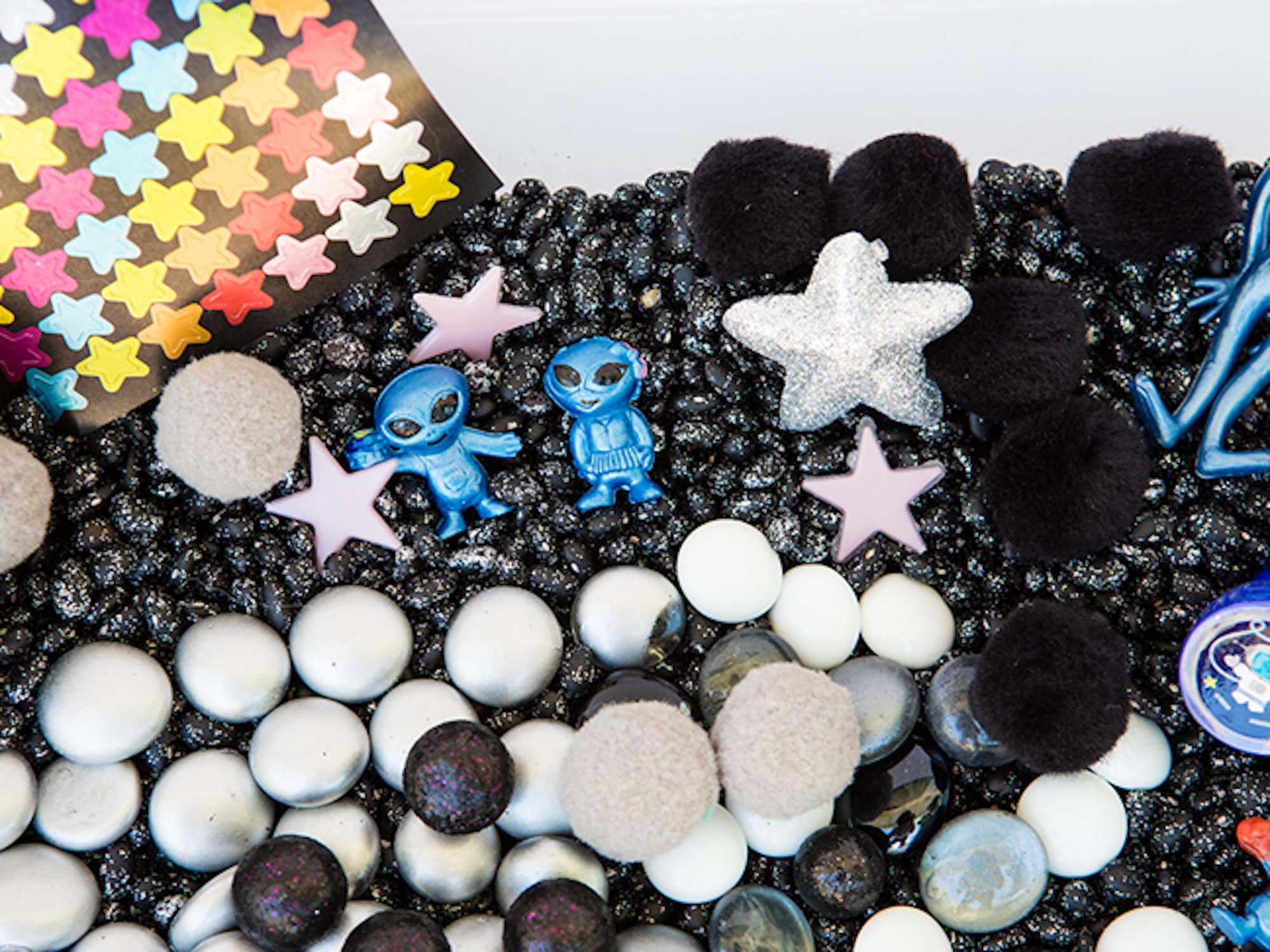 Outer Space Sensory Kit, Alien Sensory Box, Space Rocks Sensory Bin ...