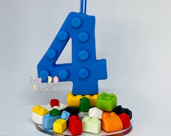 Building Blocks Cake Topper | Etsy