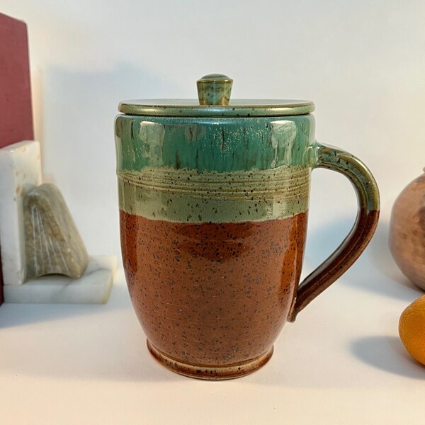 Ceramic Mug With Lid - Etsy