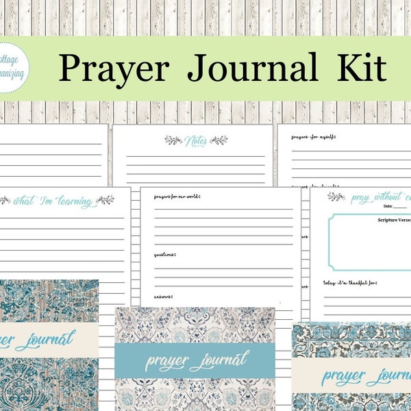 Prayer Journal Printable - Etsy