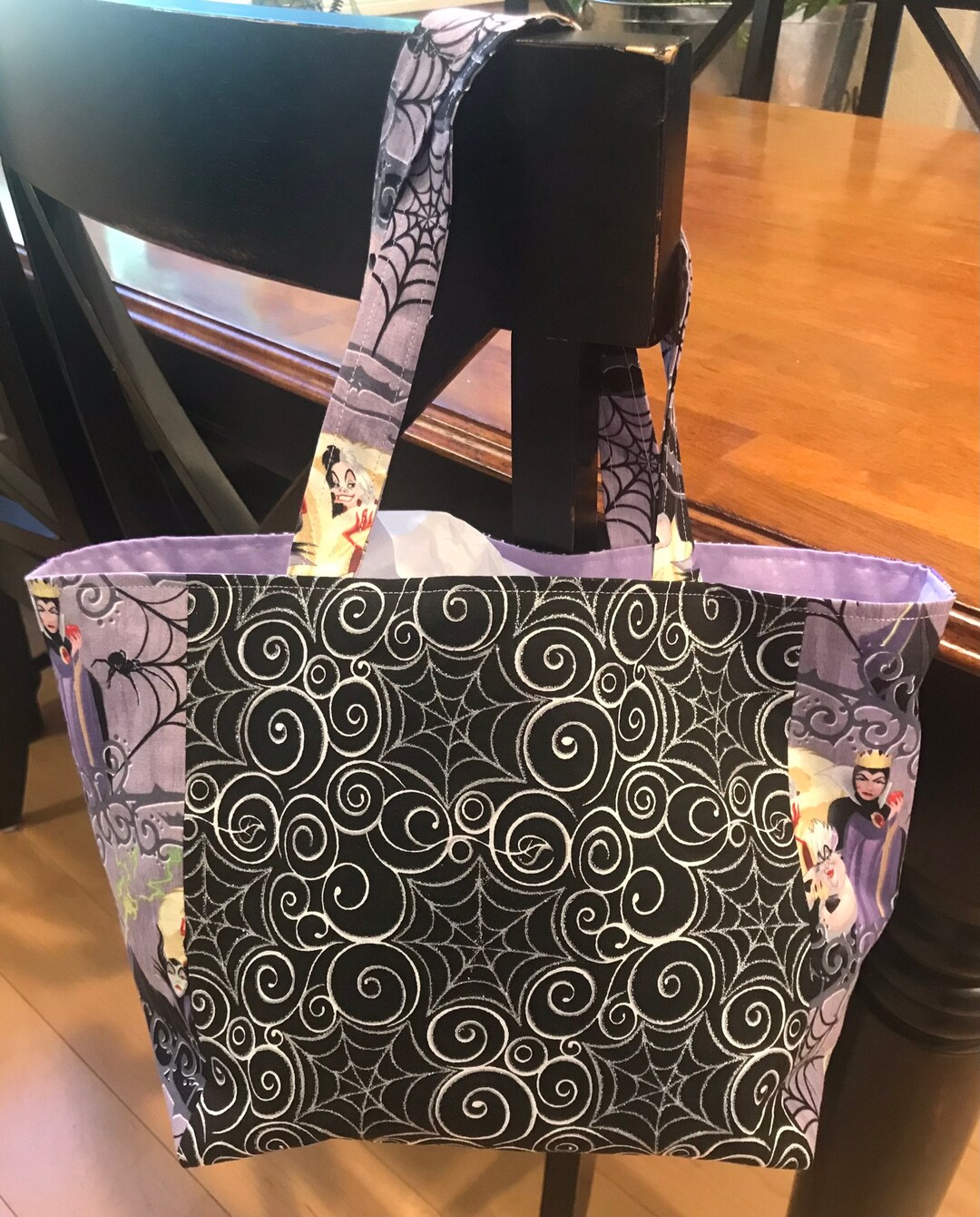 Halloween Evil Queen Tote Bag - Etsy