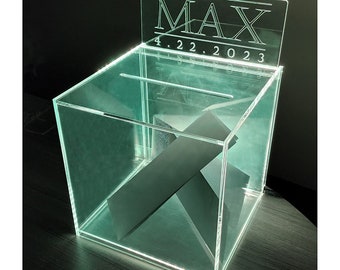 Wedding Acrylic Sign Box - Etsy