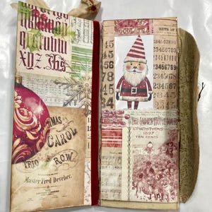 Altered Magazine Christmas Journal, Journal, Treasure Book, Tall ...