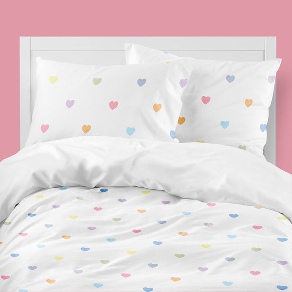 Heart Bedding - Etsy