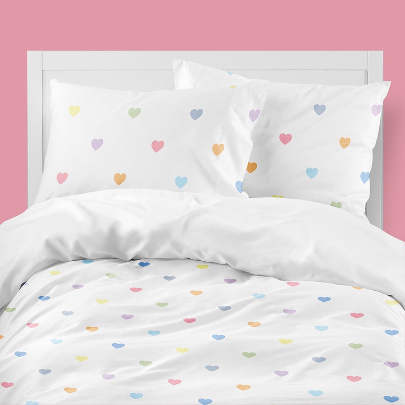 Heart Bedding - Etsy