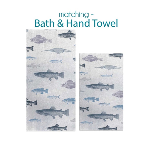 Fish Hand Towels - Etsy