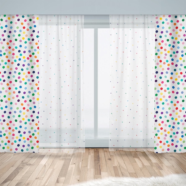 Colorful Curtains - Etsy
