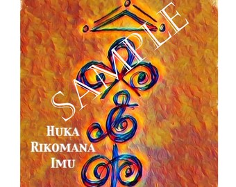 Honesty Symbol Zibu Activator Laminated Card | Etsy