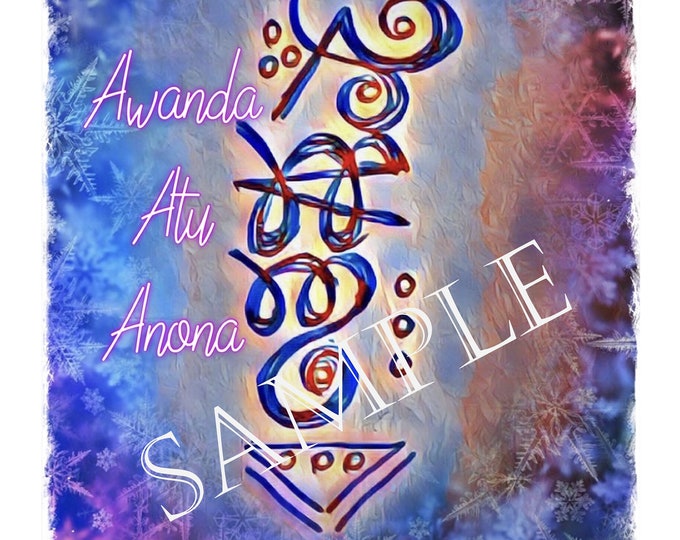 Encouragement, Zibu Symbol, Activator Card - Etsy