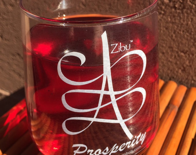 Zibu Prosperity Symbol Vinyl Decal 3x3 - Etsy