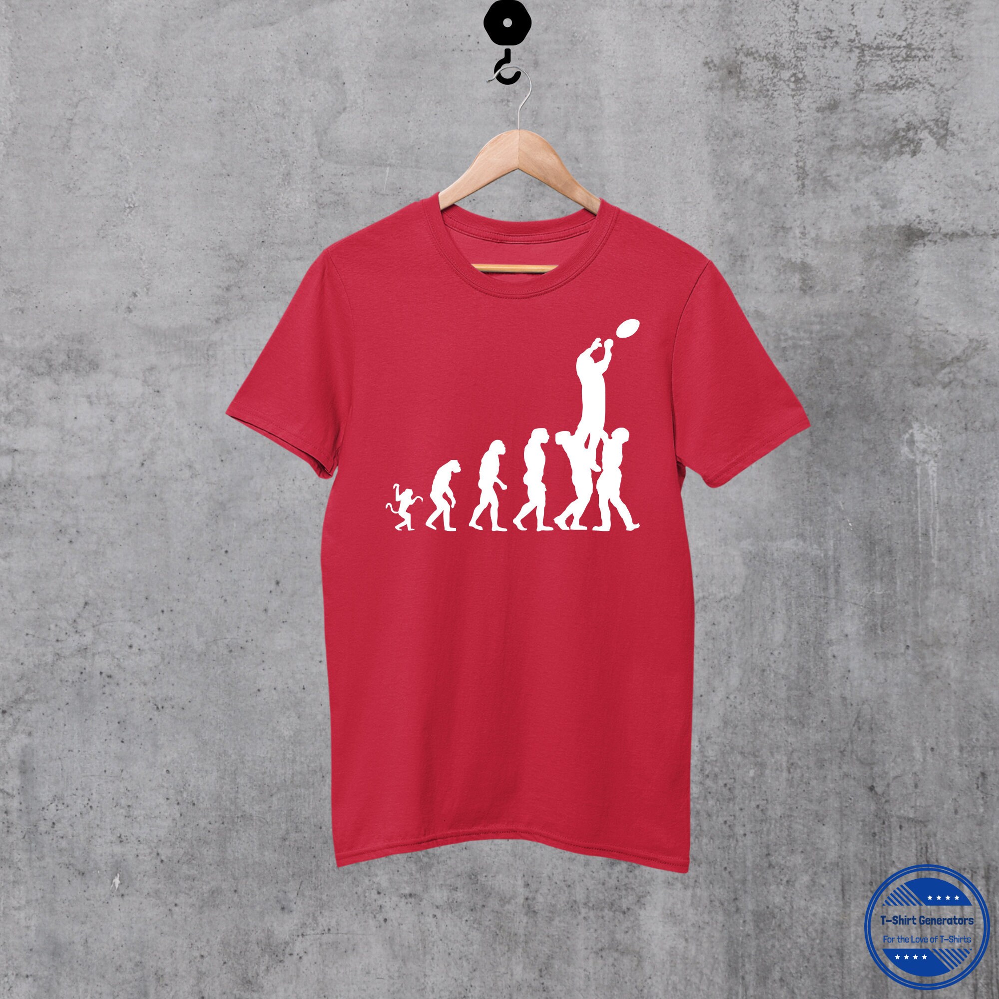 Evolution Rugby Lineout Shirt Rugby Shirt Rugby Gift Funny - Etsy