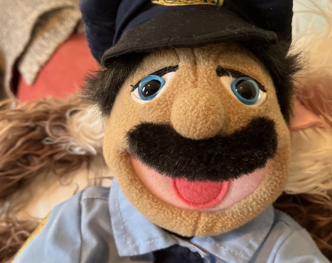 Sesame Style Large Puppet- A Policeman - Etsy