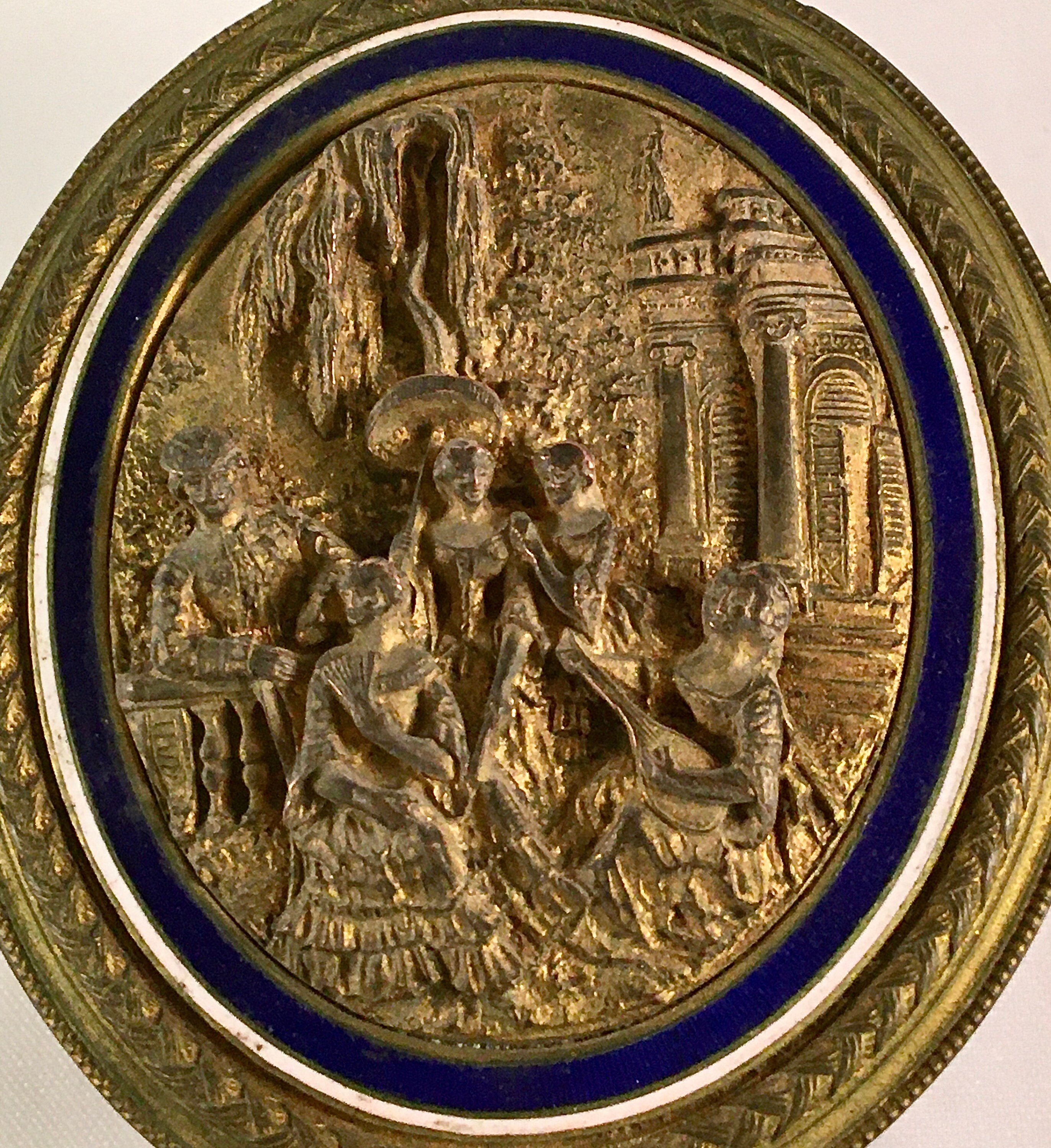 Collectibles Antique Most Likely French Rococo Style Bronze or Brass ...