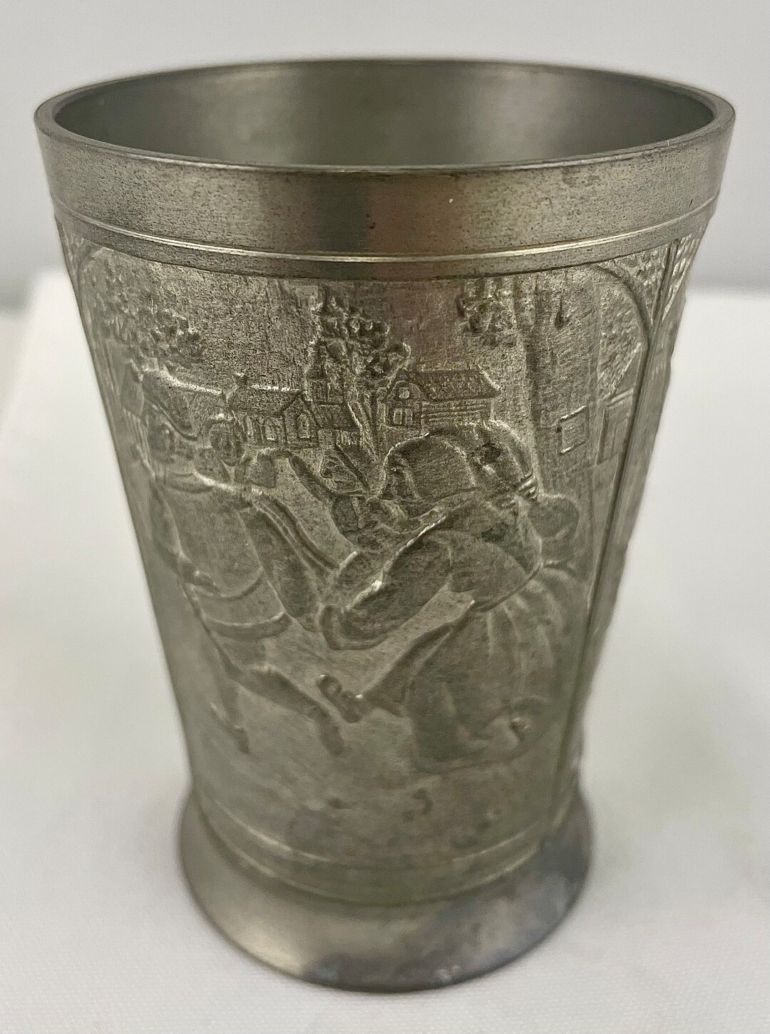 Vintage 1950's Dutch Made in Holland Figural Pewter Beaker by KMD - Etsy