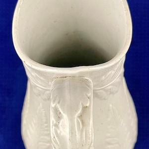Antique Dudson Stoneware Pitcher: Fern Frond Design, Circa 1865 - Etsy
