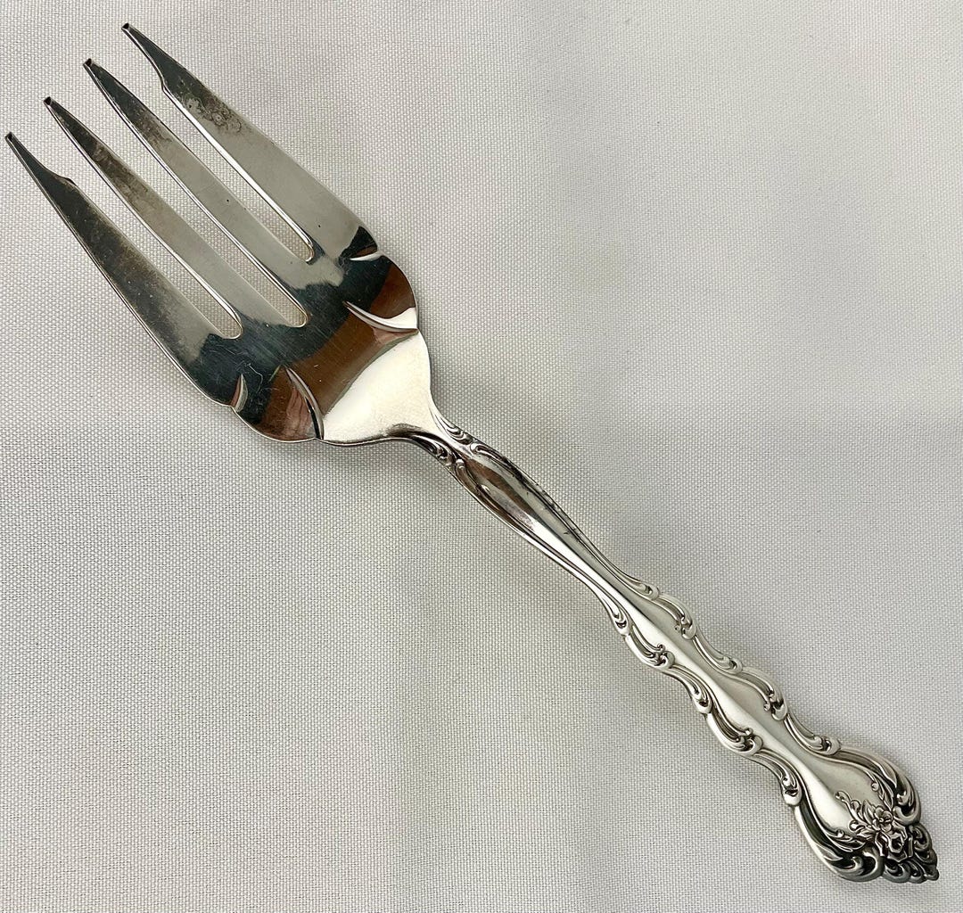International Silver Silverplate 8.75" Serving Fork in the Interlude ...