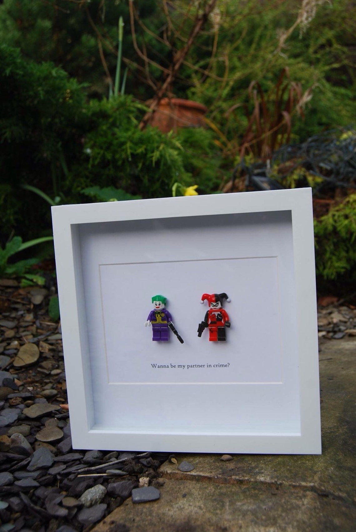 Batman & Robin Frame Superhero Dad Birthday Personalised Present Frame ...