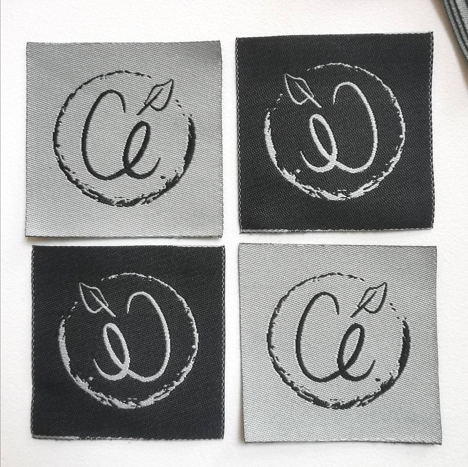 500 Custom Woven Labels Clothing Main Label Side Labels Care - Etsy