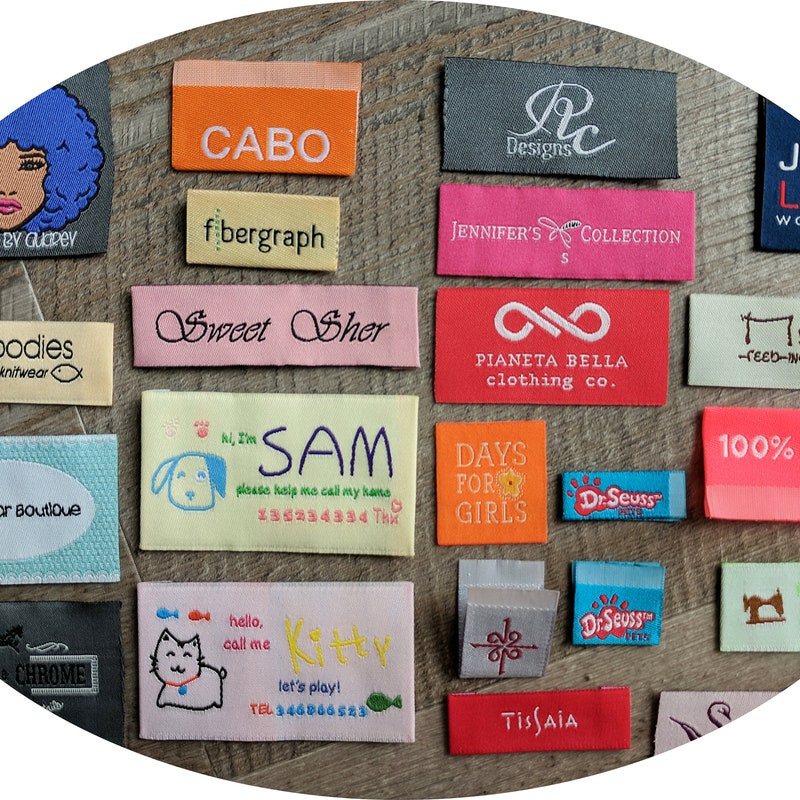 Custom Woven Labels - Etsy