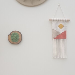 Macrame Wall Hanging - Small Landscape Design - Handmade Boho Home ...