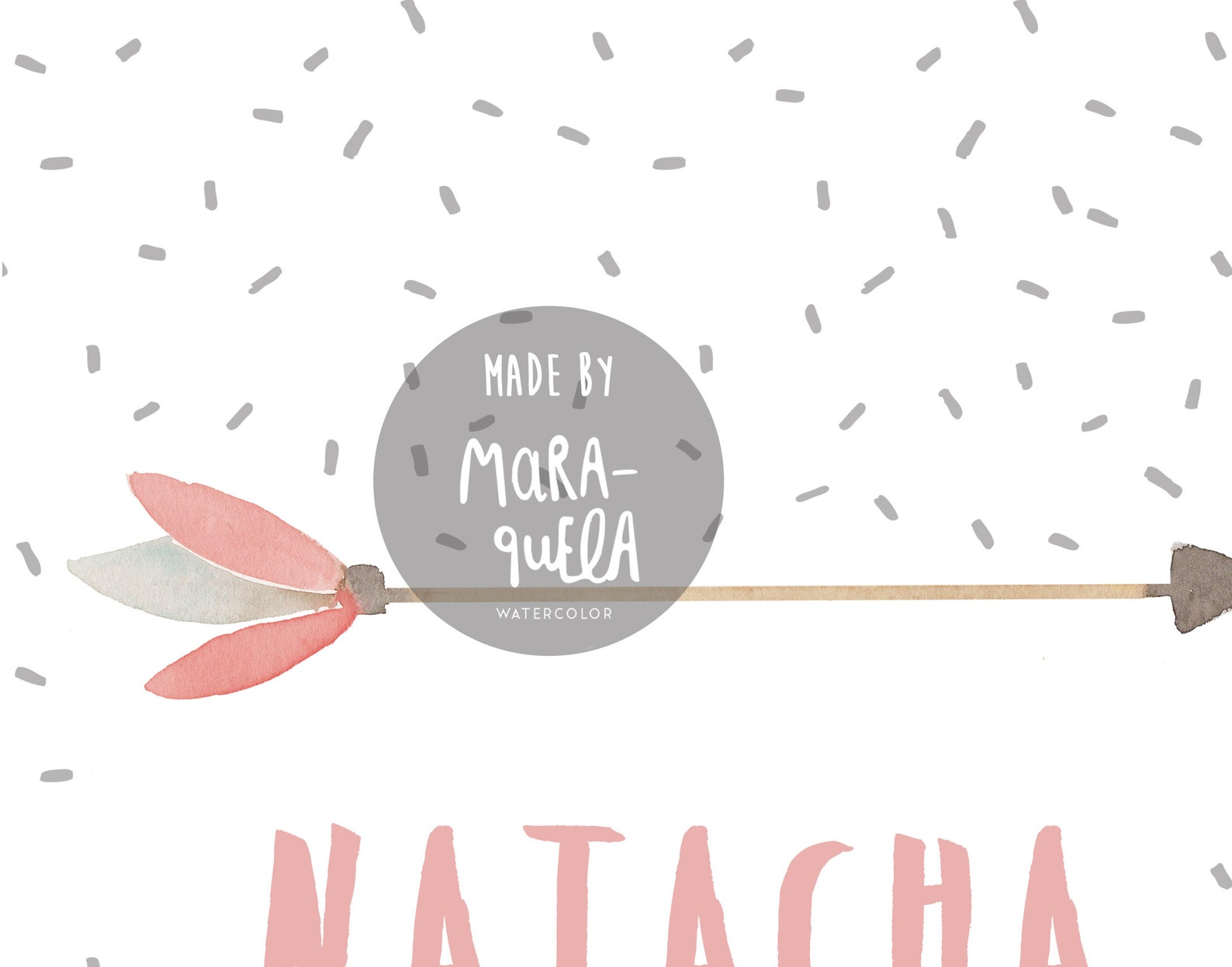 Pink ARROWS for Baby Baby Girl Tribal Style Arrows | Etsy