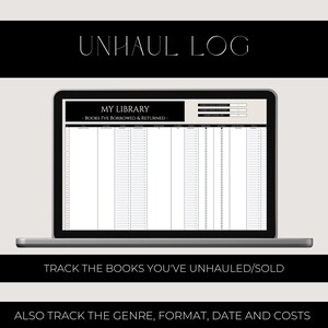 Personal Library Spreadsheet Library Tracker Sheet Google - Etsy