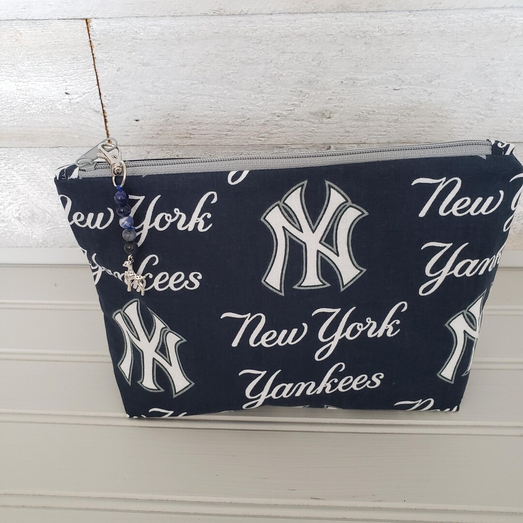 New York Yankees Zipper Pouch: Handmade, Game Day, Fans Gift - Etsy