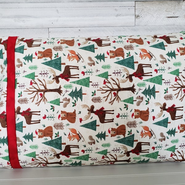 Christmas Pillowcase - Etsy