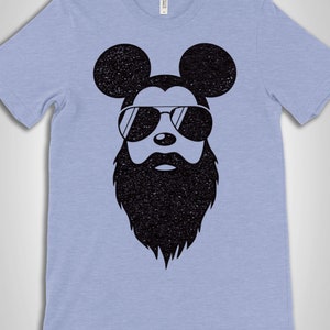 Mickey Beard Shirt, Disney Beard Shirt, Men's Disney Shirt, Disney Dad ...