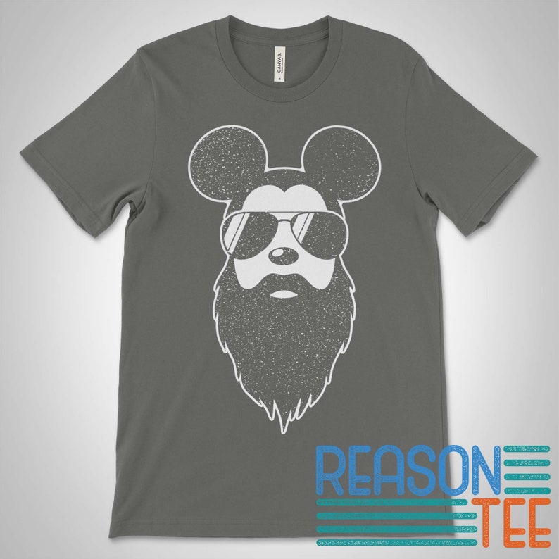 Mickey Beard Shirt Disney Beard Shirt Men's Disney - Etsy