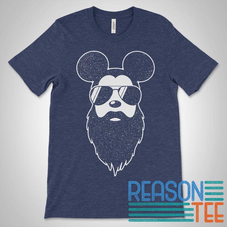 Mickey Beard Shirt Disney Beard Shirt Men's Disney - Etsy