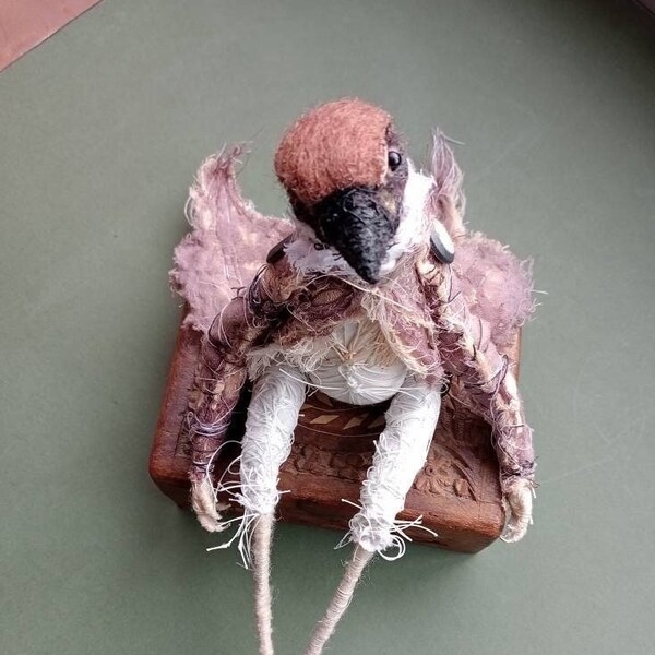 Bird Art Doll - Etsy