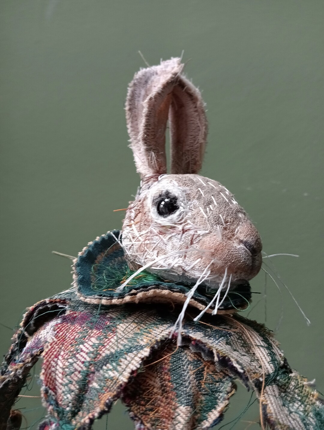 Rabbit Art Doll, Folklore Vintage Hanging Sculpture. - Etsy