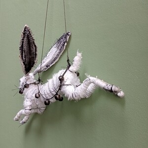 Celtic Hare, Folklore Art Doll, Hanging Soft Sculpture - Etsy