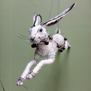 Celtic Hare, Folklore Art Doll, Hanging Soft Sculpture - Etsy