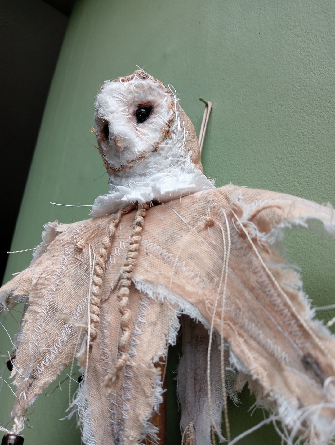 Barn Owl Folk Doll, Folklore, Vintage Hanging Sculpture. - Etsy