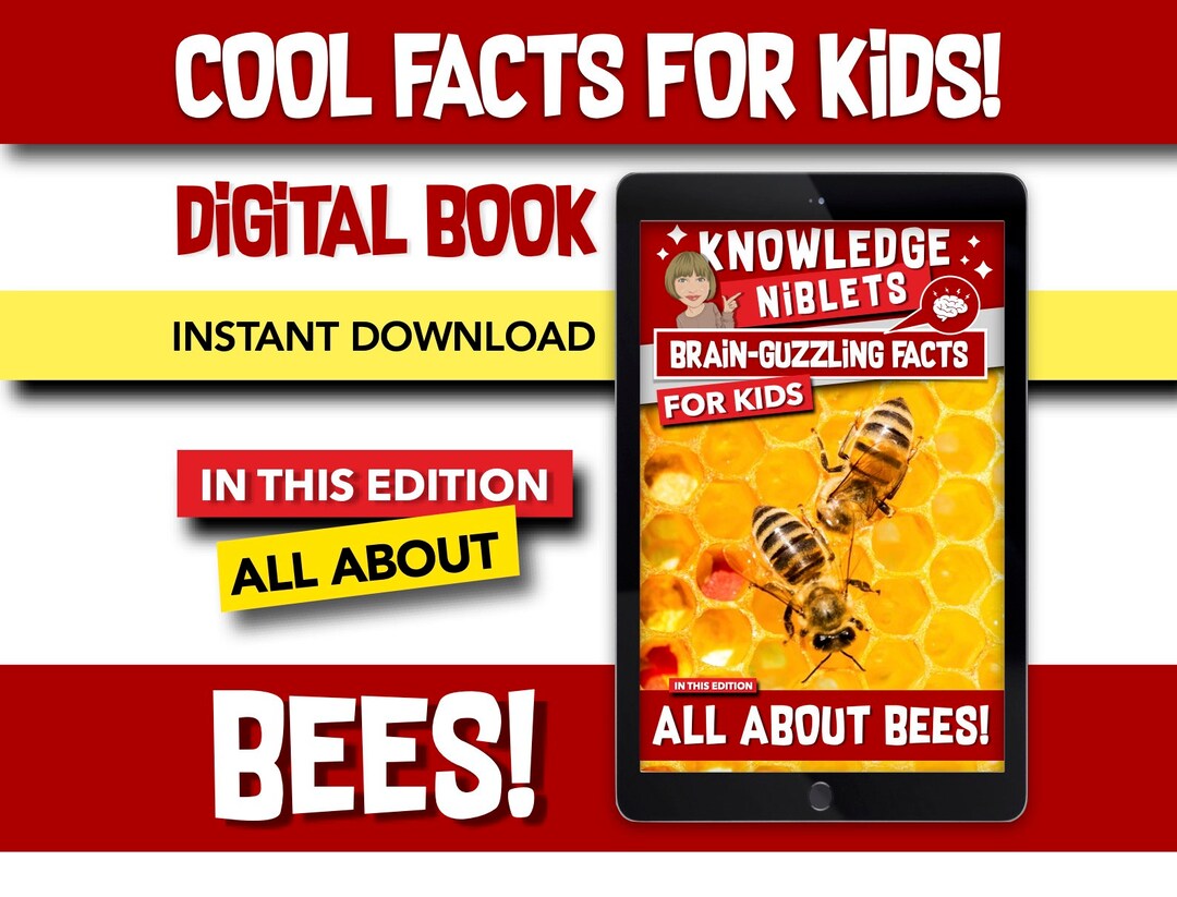 All About Mobile Bees Brain Guzzling Facts for Young Curious Minds, Educational, Fun, Easy-to ...