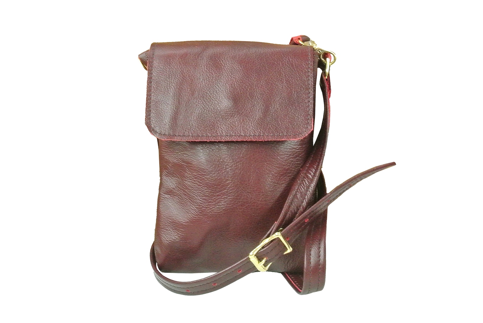 Handmade Leather Cross Body Messenger Bag - Etsy