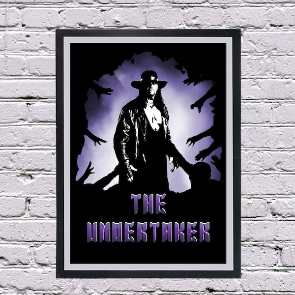 Wwe Print Poster - Etsy