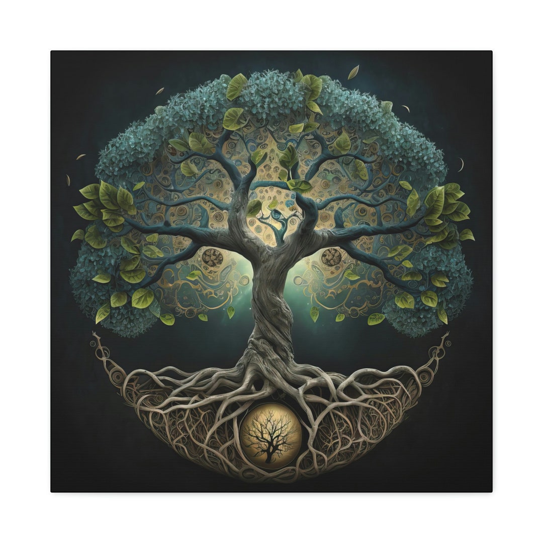 Tree of Life Canvas Print - Wall Art Canvas Design, Home Decor, Ready ...
