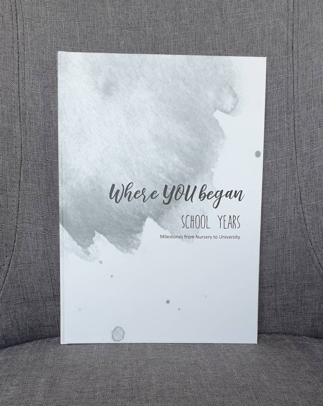 School Years Milestone Record Development Book Gender Neutral A4 Where ...