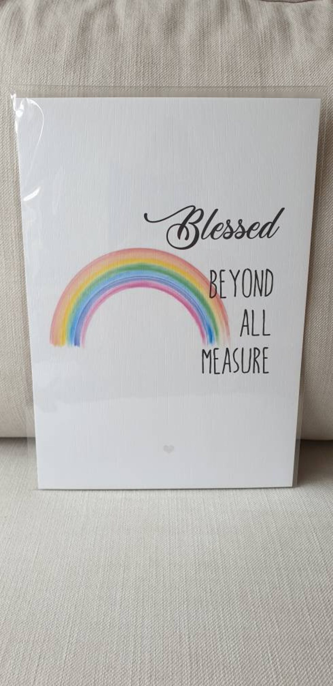 Blessed Beyond All Measure A4 / A5 Prints Wall Art - Etsy