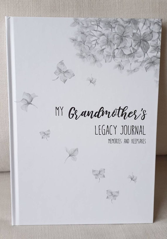 Grandmother Legacy Journal Memory Book A4 | Etsy