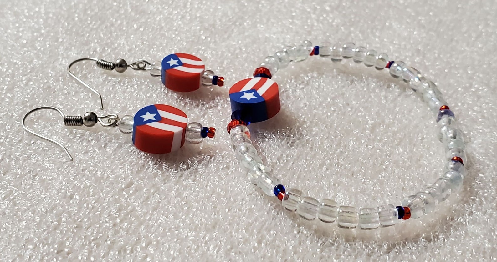 Puerto Rico Bracelet and Earrings Set | Etsy