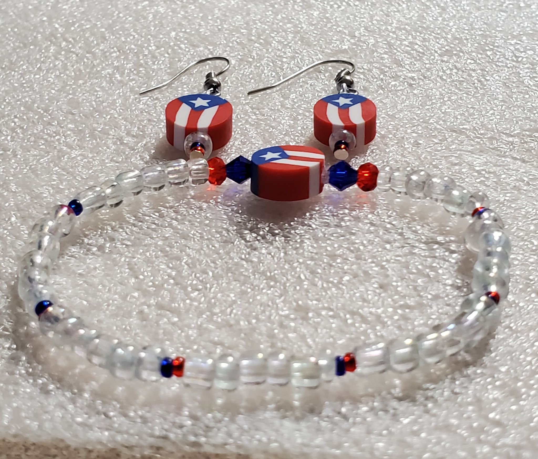 Puerto Rico Bracelet and Earrings Set | Etsy