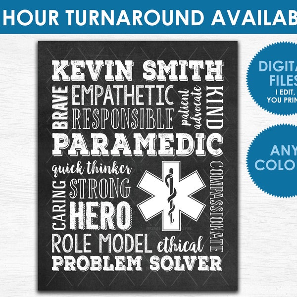 Paramedic Gift - Etsy