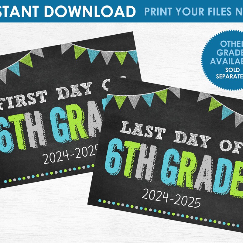 Sixth Grade Prop - Etsy